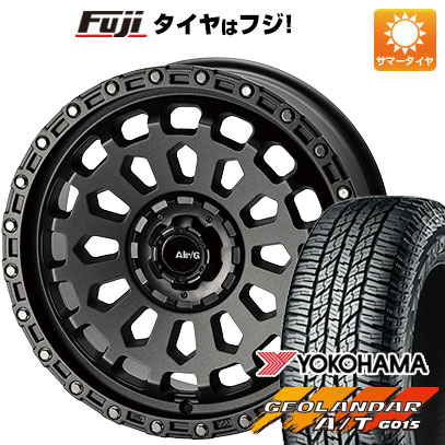 【新品国産5穴114.3車】 夏タイヤ ホイール4本セット 225/65R17 ヨコハマ ジオランダー A/T G015 OWL/RBL ...