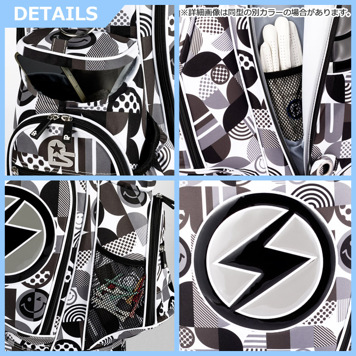 ウィンウィンスタイル CB-157 マルチアイコン (ブルー)  軽量 カートバッグ MULTI ICON CART BAG ゴルフキャディバッグ WINWIN STYLE WINWIN STYLE（ウィンウィンスタイル） CB-157 マルチアイコン (ブルー