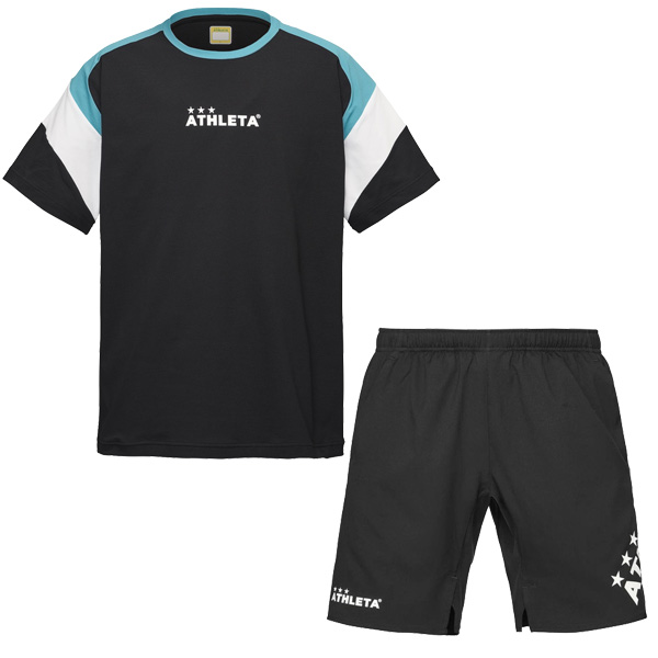 ATHLETA 【上下セット】 アスレタ ドライフェザーカラーブロックプラ上下 03399-18018 サッカー フットサル プラシャツ プラパン 練習着 メンズ : フタバスポーツ ...