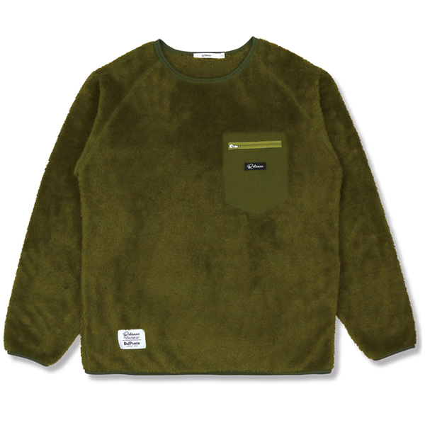 DALPONTE 【送料無料】 リラクシャー RELAXAR ダウポンチ dalponte シェルパフリースクルーネック DPZ-RX155 ...