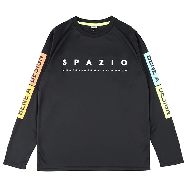 Spazio 【ネコポス選択可】 スパッツィオ ジュニアロングプラシャツ GE-0828 サッカー フットサル プラクティスシャツ 長袖 練習 ...