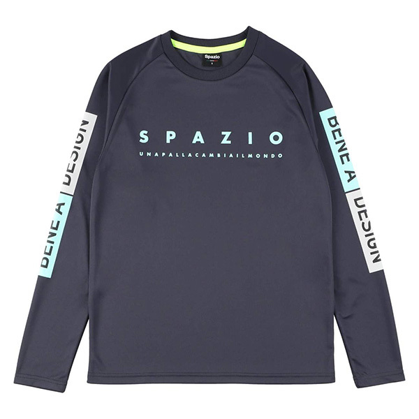 【ネコポス選択可】 スパッツィオ Spazio ジュニアロングプラシャツ GE-0828 サッカー フットサル プラクティスシャツ 長袖 練習 ...