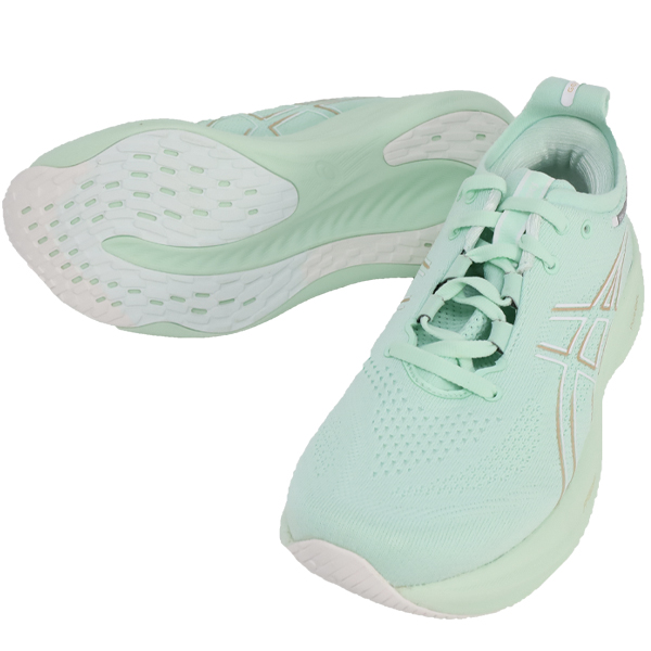 アシックス asics ウィメンズ レディース ランニングシューズ ゲルニンバス 26 スタンダード 2E相当 1012B601-300 ...