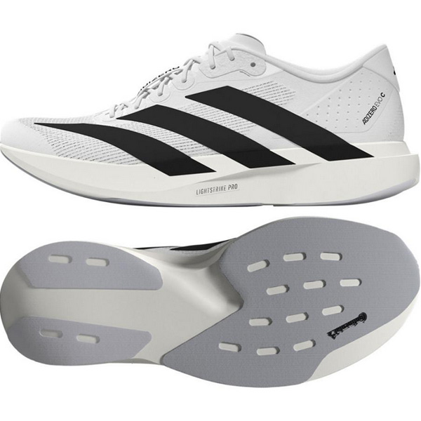 アディダス adidas レディース ランニングシューズ adizero Evo SL W JH6208 マラソン ジョギング ホワイト ...