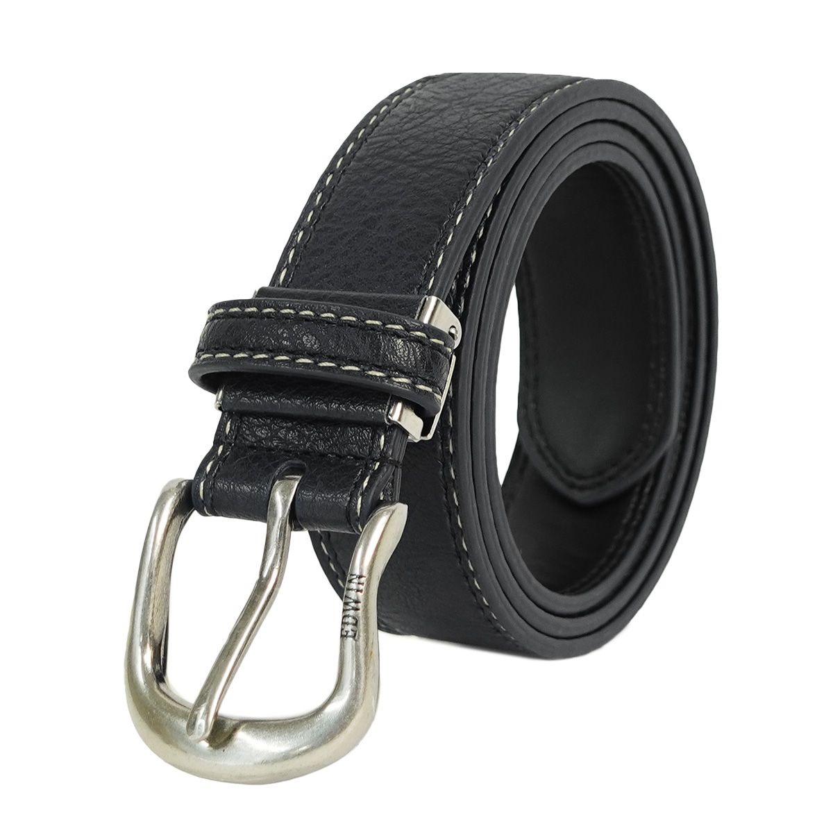 EDWIN エドウイン ベルト 0111243V ダブルステッチ 合皮 PU 35mm 115cm メンズ レディース カジュアル ビジネス : ガレージファインヤフー店 - 通販 ...