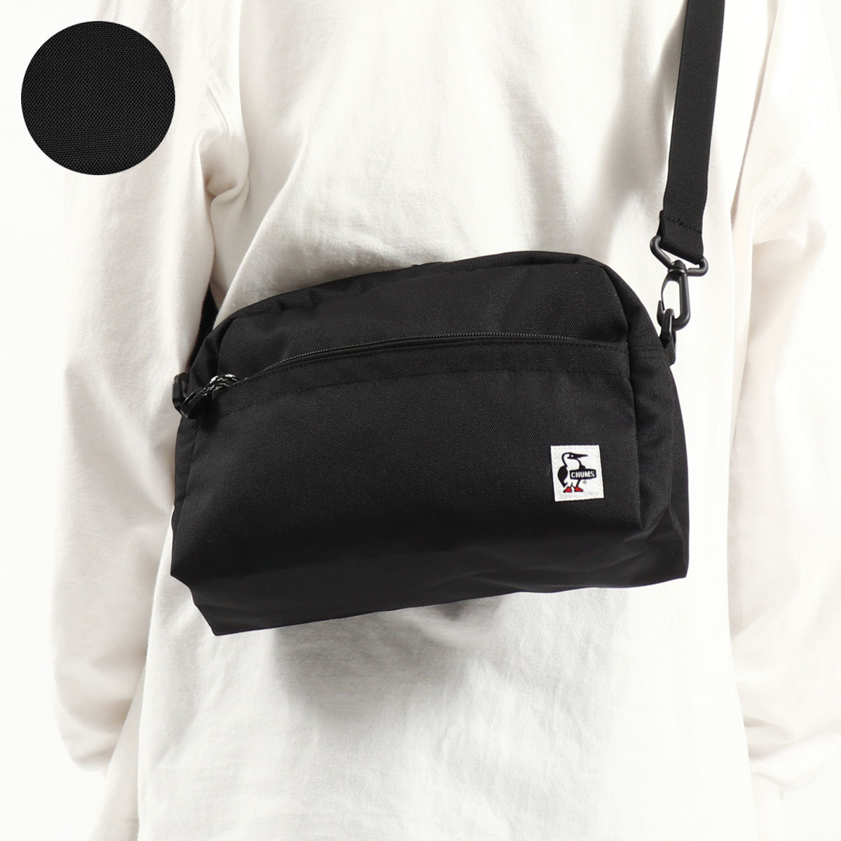 日本正規品 チャムス ショルダーバッグ メンズ レディース ブランド 軽量 CHUMS 小さめ A5 リサイクルスモールバナナショルダー ...