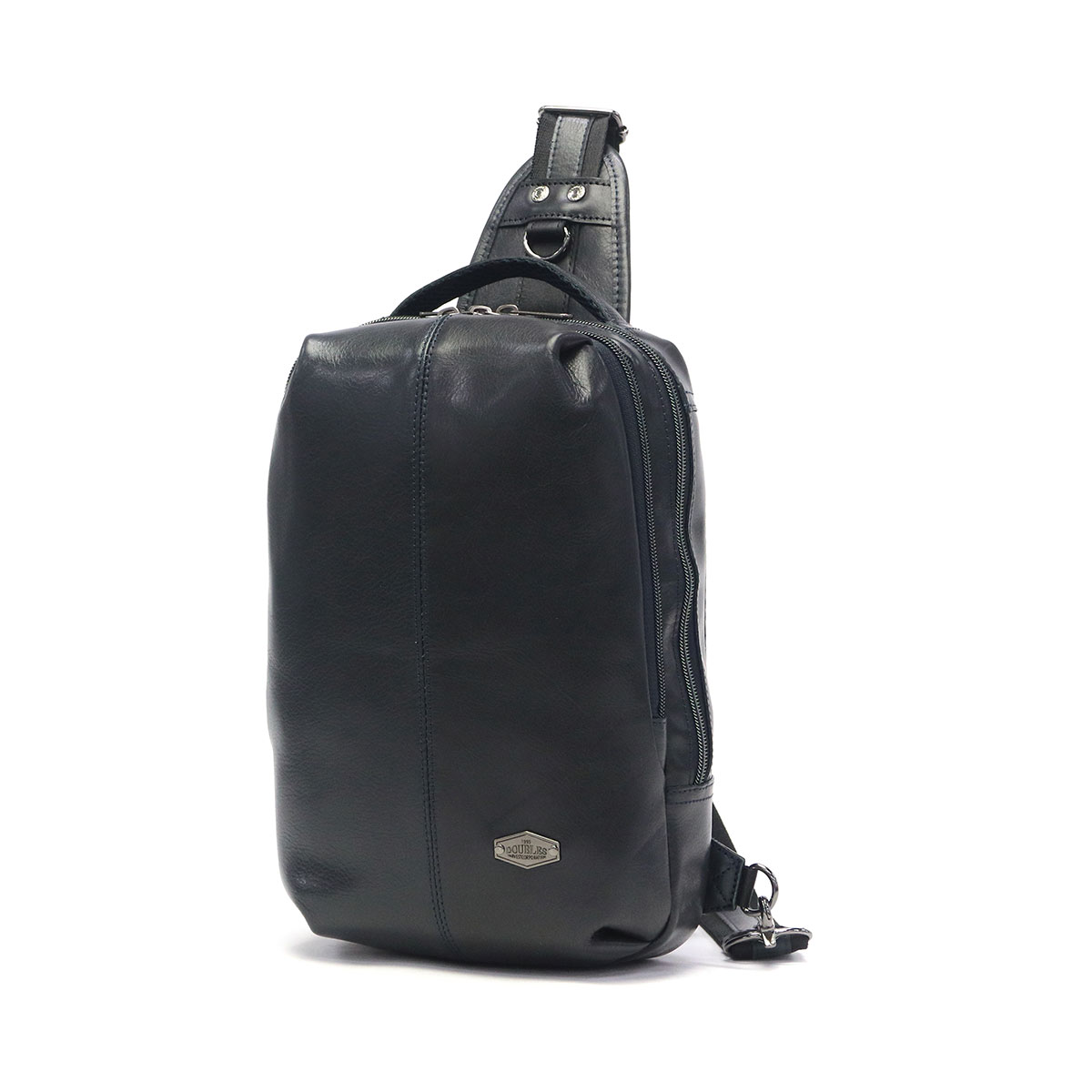 DOUBLES 最大48%★3/16限定 ダブルス ボディバッグ メンズ レディース ブランド 大きめ 軽量 軽い かっこいい 本革 きれいめ カジュアル B5 2層 JDL JDL-1375 ...