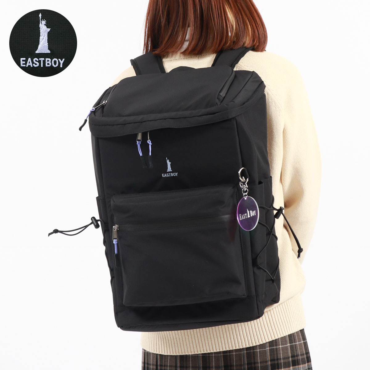EASTBOY（イーストボーイ） 最大42%★5/11迄 リュック レディース 大容量 スクール バッグ 軽量 通学 32L A4 B4 PC ...