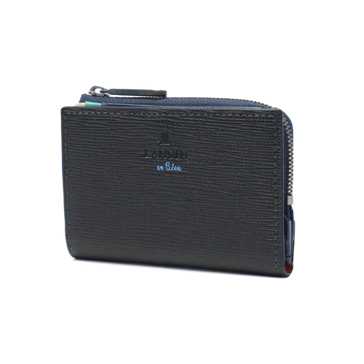 LANVIN en Bleu 最大42%★6/17限定 ランバン オン ブルー コインケース メンズ 本革 ブランド 小銭入れ ミニ ...