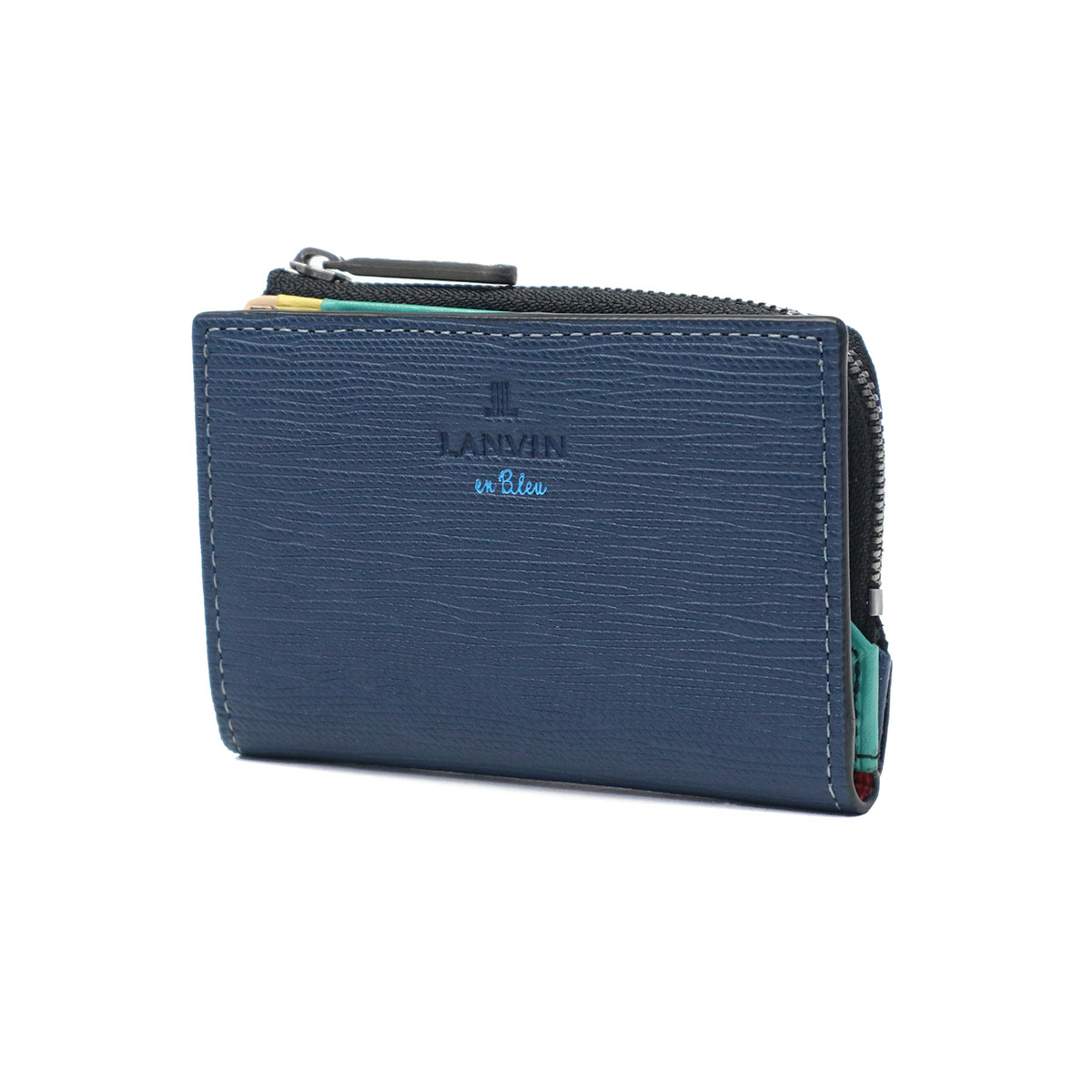 LANVIN en Bleu 最大42%★6/17限定 ランバン オン ブルー コインケース メンズ 本革 ブランド 小銭入れ ミニ ...