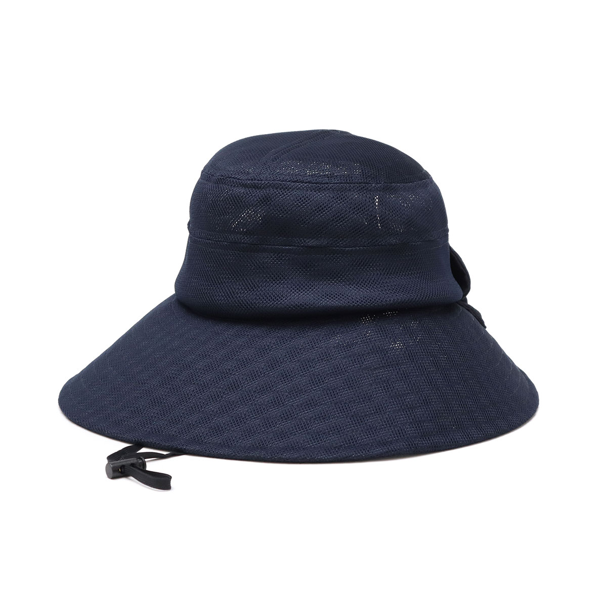 milsa 最大33%★7/9限定 ミルサ ハット 帽子 レディース UVカット つば広 フリーサイズ メッシュ 涼しい 軽量 軽い あご紐 風飛ば〜ぬ フリーハット 252-061217 ...