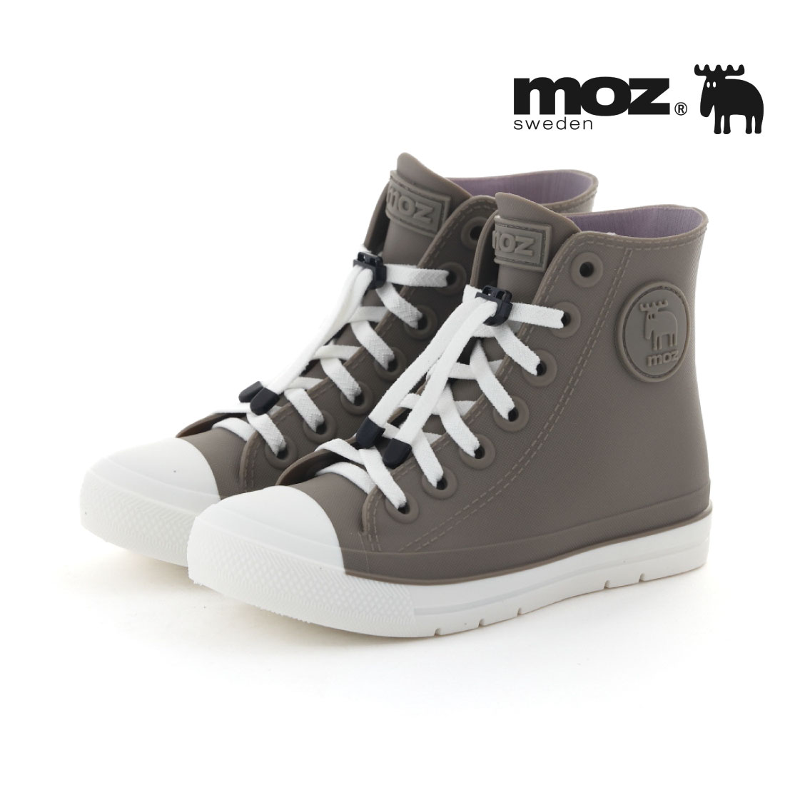 moz モズ MOZ キッズ ジュニア レインブーツ レインスニーカー レインシューズ 子供靴 男の子 女の子 長靴 雨靴 防水 履きやすい ...