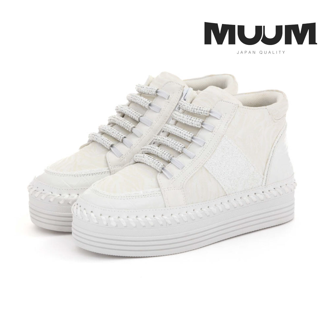 MUUM（ムーム） レディース スニーカー ビジュースニーカー 8502 疲れ