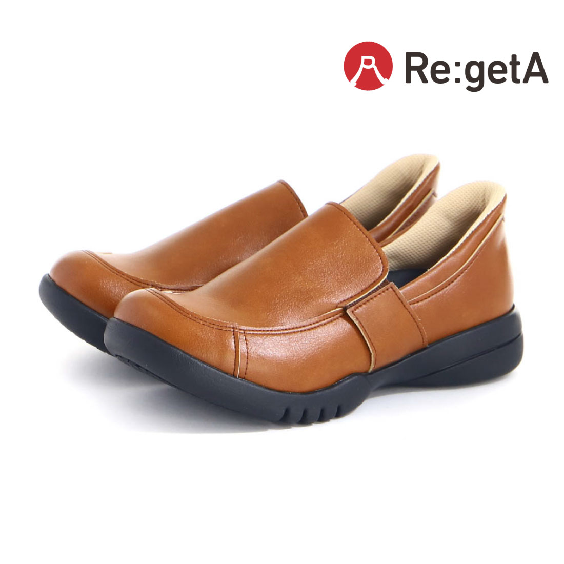 Re:getA（リゲッタ） Regeta Re:getA レディース カジュアルシューズ スットオン SuttOn R331 R333 ...