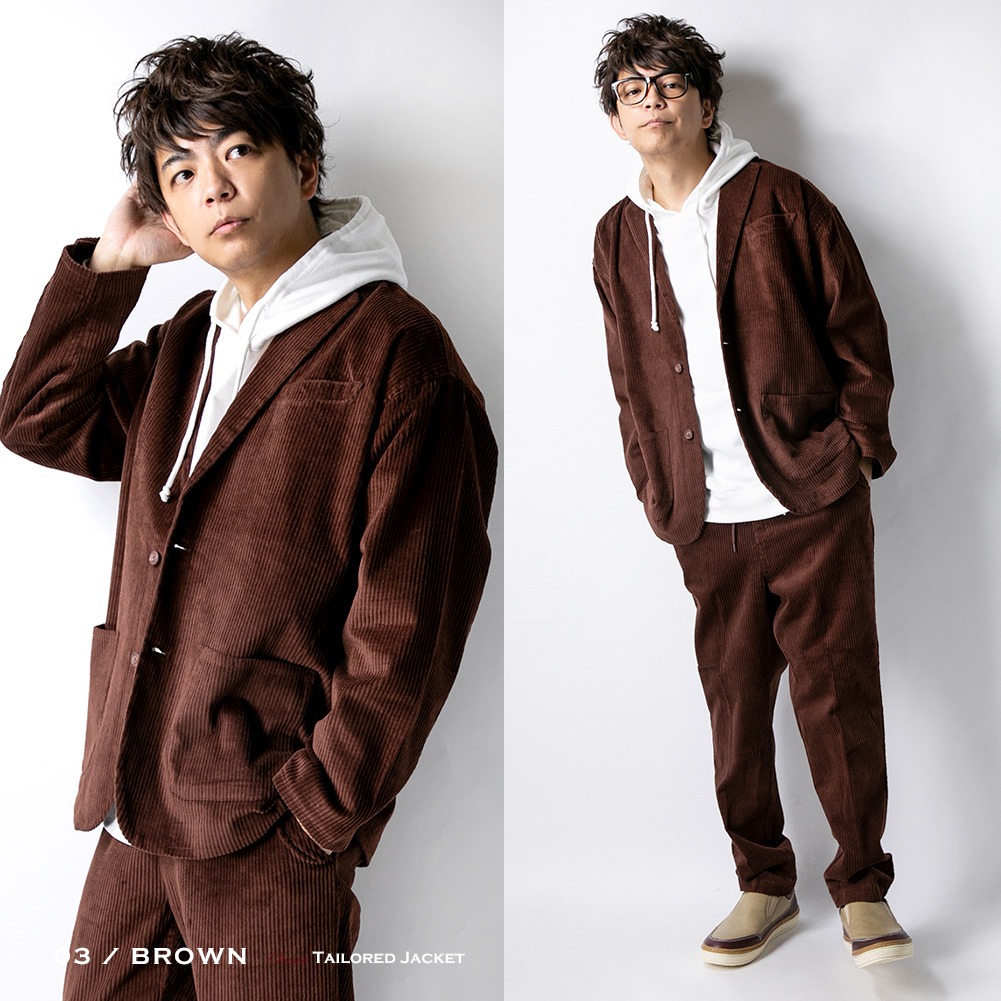 テーラードジャケット メンズ ジャケット 秋 アウター コーデュロイ