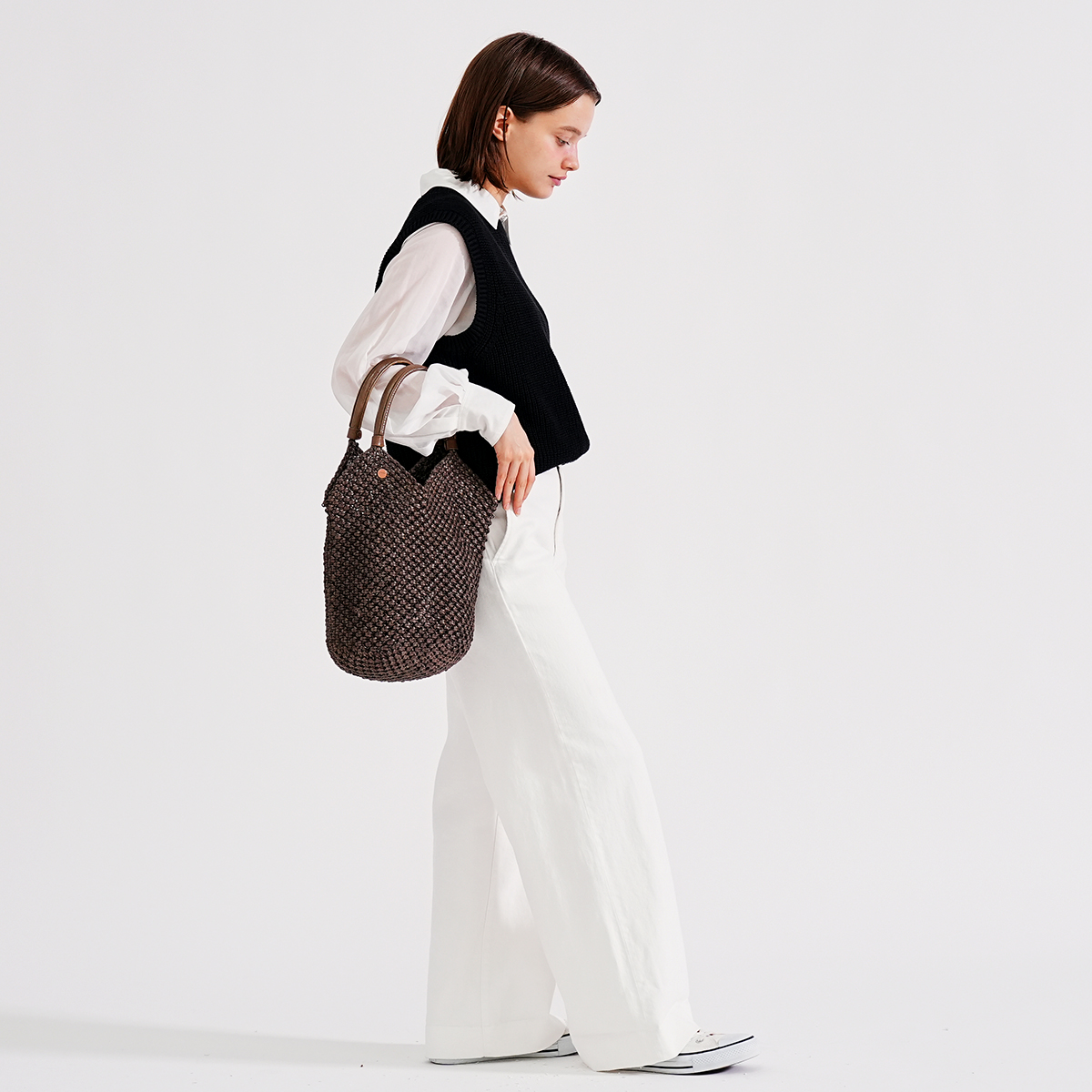 genten ゲンテン 44820 ペッレジェンマ 本革 スエード巾着付き : genten 公式ショップ - 通販 - Yahoo!ショッピング