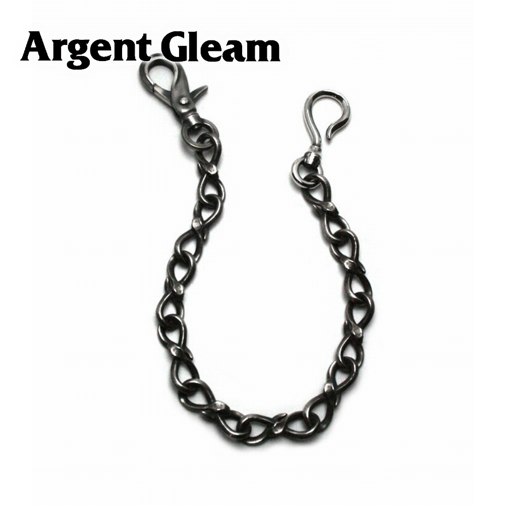 ArgentGleam アージェントグリーム シルバー925 ウォレットチェーン Infinity Snake Walletchain AC-298 ブランド ARGENT GLEAM ...