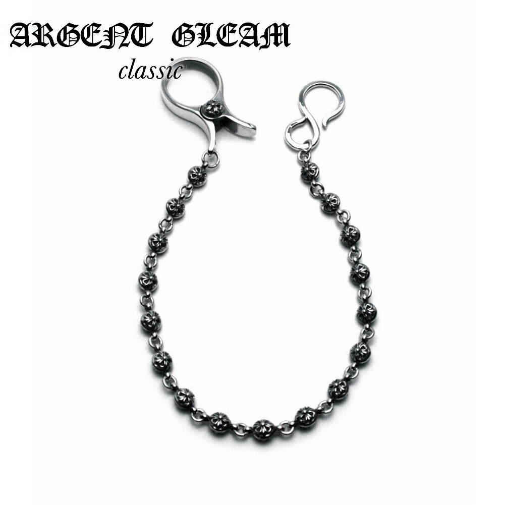 ArgentGleam Classic アージェントグリームクラシック シルバー925 ウォレットチェーン PINCH CLIP WalletChain Ball AGC-206 ブランド ARGENT GLEAM ArgentGleam（アージェントグリーム） ArgentGleam Classic
