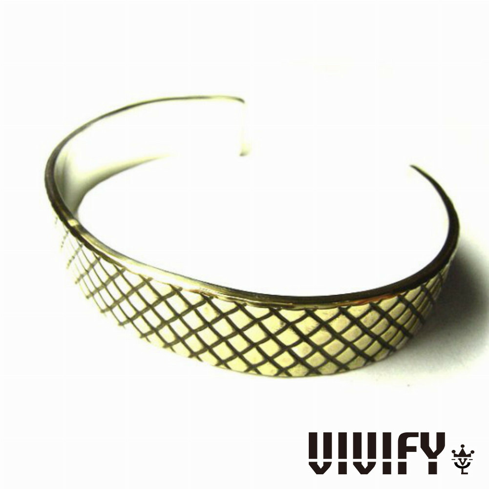 VIVIFY ビビファイ アクセサリー ブレスレット バングル ブラス & シルバー ツートーン Fence Bangle : 新宿銀の蔵 シルバーアクセサリー - 通販 - Yahoo!ショッピング