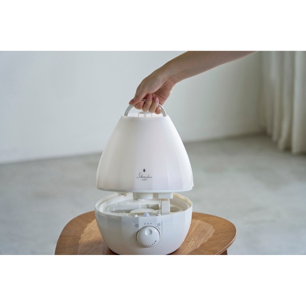 [予約]加湿器 超音波式 上部給水 APIX アピックス SHIZUKU topfill  アロマ タンク容量4L 加湿量450mL/h ASZ-400-WH ホワイト APIX INTERNATIONAL（アピックス インターナショナル） [予約]加湿器