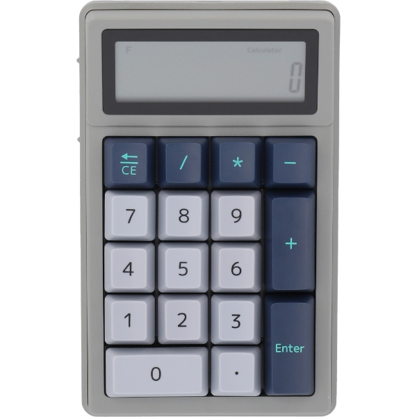 DENTEN 電卓テンキー 青軸/srm : スーパーぎおん ヤフーショップ - 通販 - Yahoo!ショッピング