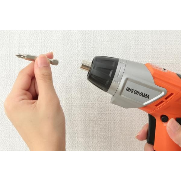 IRIS OHYAMA アイリスオーヤマ 充電式電動ドライバー オレンジ JCD-421-D/srm : スーパーぎおん ヤフーショップ - 通販 - Yahoo!ショッピング
