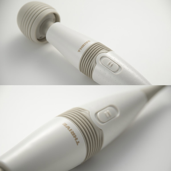 THRIVE ハンディマッサージャー スライヴ ホワイト MD-001S 大東電機 マッサージ器 振動 肩こり 電マ 電動マッサージ : スーパーぎおん ヤフーショップ - 通販 ...