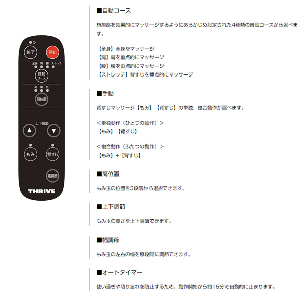 THRIVE マッサージャー スライブ マッサージシート ブラック MD-8673-BK/srm : スーパーぎおん ヤフーショップ - 通販 - Yahoo!ショッピング