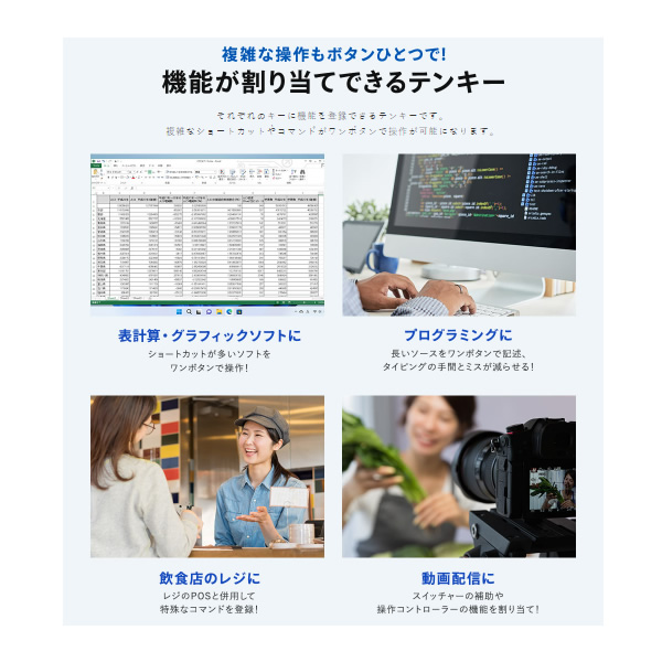 [予約]プログラマブルテンキー 2.4Gモデル サンワサプライ NT-WL26BK/srm :NT-WL26BK:スーパーぎおん ヤフーショップ - 通販 - Yahoo!ショッピング