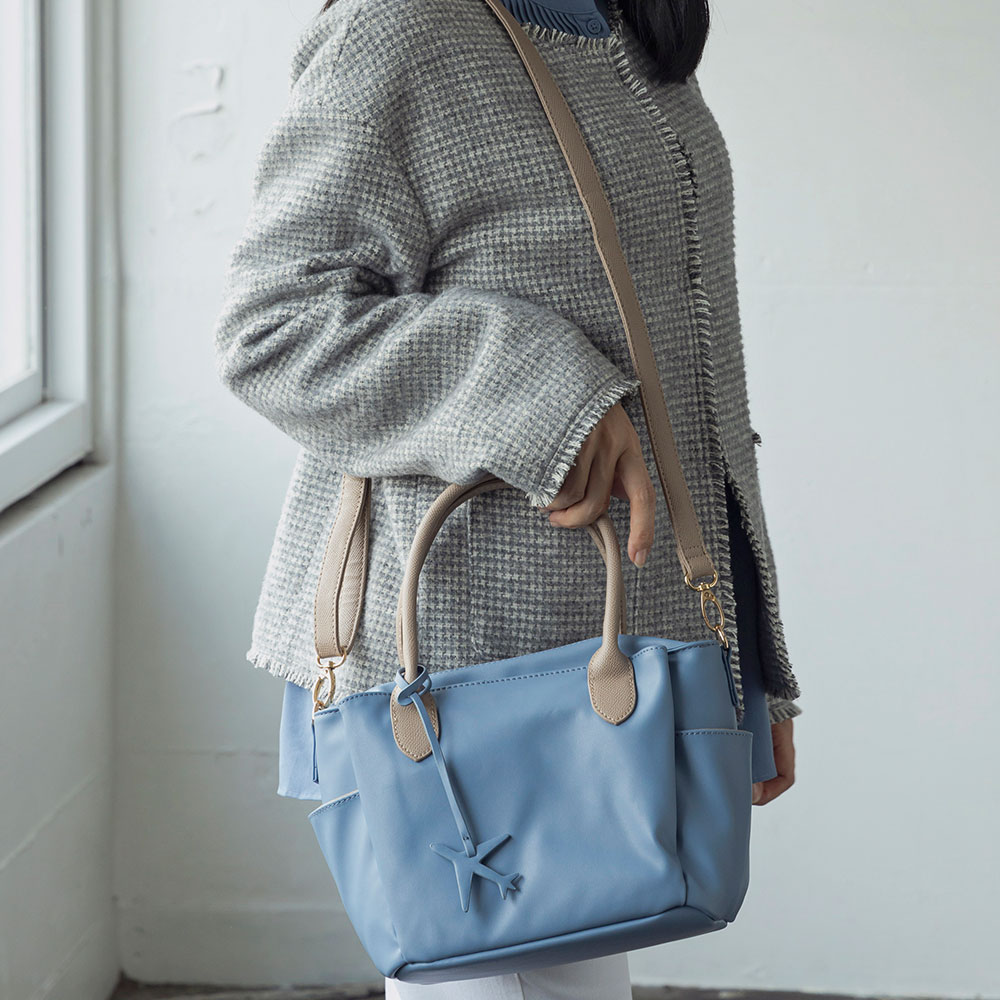 3層収納の旅先ミディトートバッグ トート ショルダー バッグ レディース 旅行 トラベル Chiocciola/キオッチョラ 送料無料 :2291:GLENCHECK - 通販 - Yahoo ...