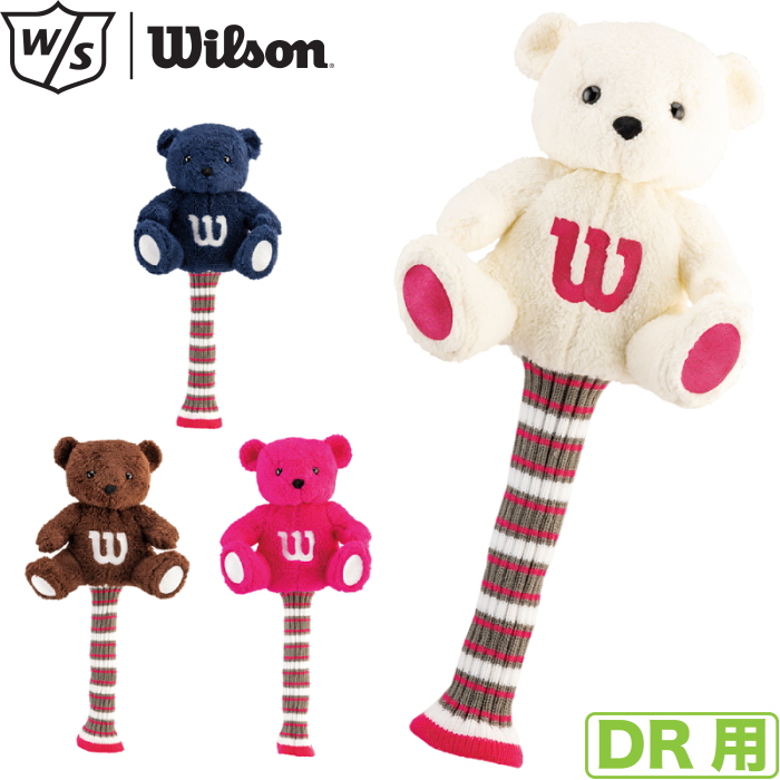 WILLSON Wilson ウィルソンベア レディース ドライバー用ヘッドカバー BEHC-2340 460cc対応 : ゴルフアトラス - 通販 - Yahoo!ショッピング