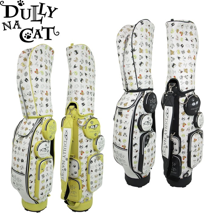 DULLY NA CAT CAT ダリーナキャット キャディバッグ DN-CB02 : ゴルフアトラス - 通販 - Yahoo!ショッピング
