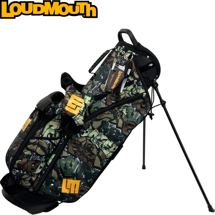 LOUDMOUTH 【限定販売カラー】LOUDMOUTH ラウドマウス LM-CB0010 8.5型 スタンドキャディバッグ Tags ...
