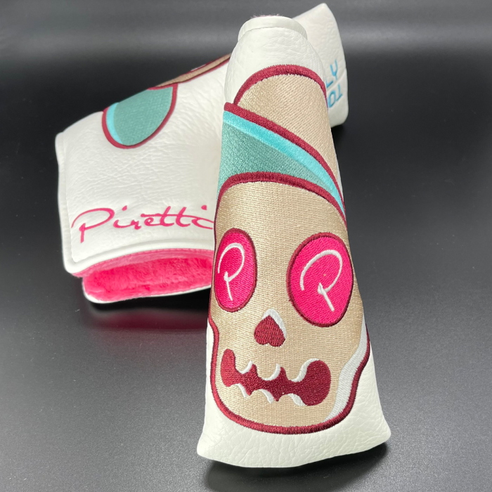 Piretti ピレッティ Limited Edition Putter Cover Dia de los golfers White ...