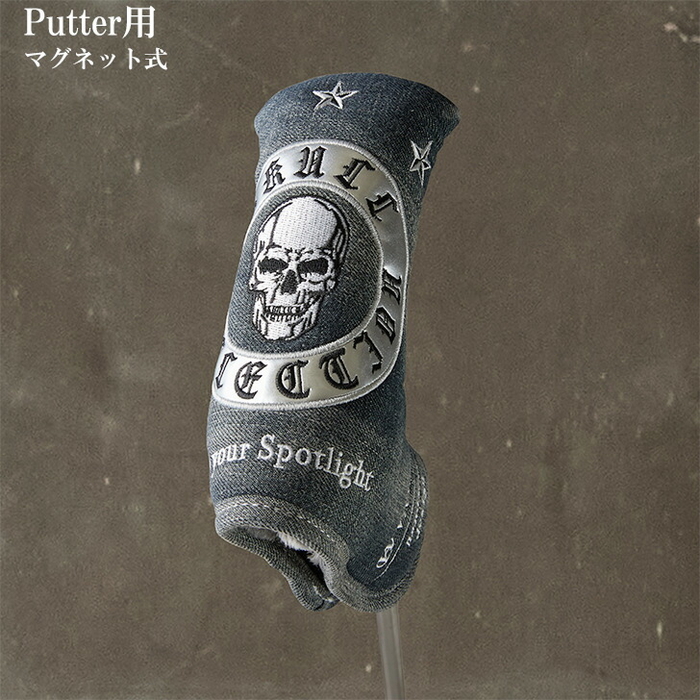 VALIANT ヴァリアント VA-017HC スカルコレクション ヘッドカバー ブラックウォッシュ【ドライバー/フェアウェイ/ユーティリティ ...