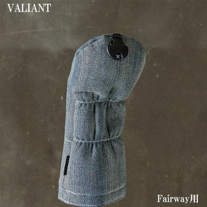 VALIANT ヴァリアント VA-017HC スカルコレクション ヘッドカバー インディゴウォッシュ【DW/FW/UT/アイアン/パター ...