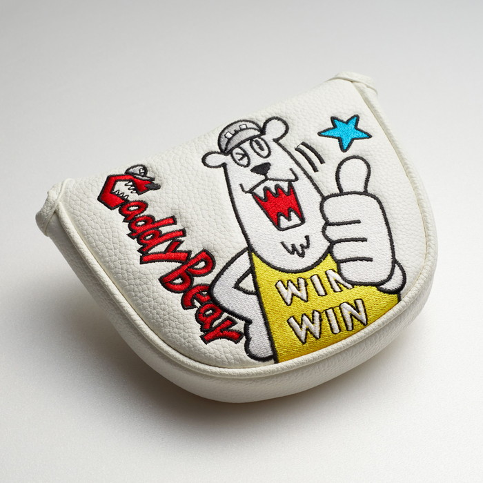 WINWIN STYLE STYLE ウィンウィンスタイル CADDY BEAR パターカバー ピンタイプ/マレットタイプ 【野村タケオ ...