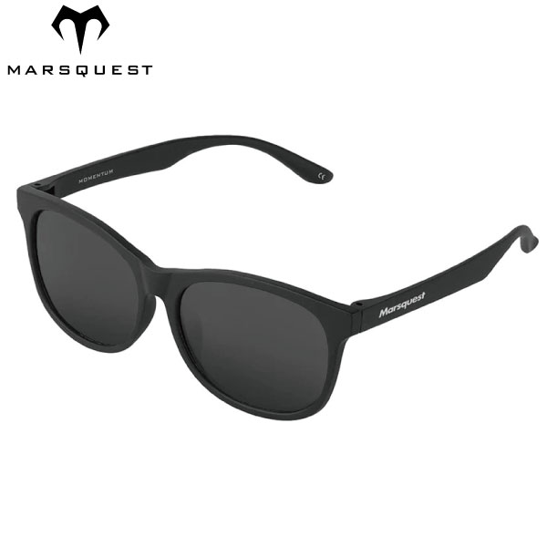 MARSQUEST ゴルフアクセサリー サングラス 偏光サングラス ブラック マーズクエスト M01 25秋冬 ユニセックス Carbon Black x Charcoal 調光グラス UV ...