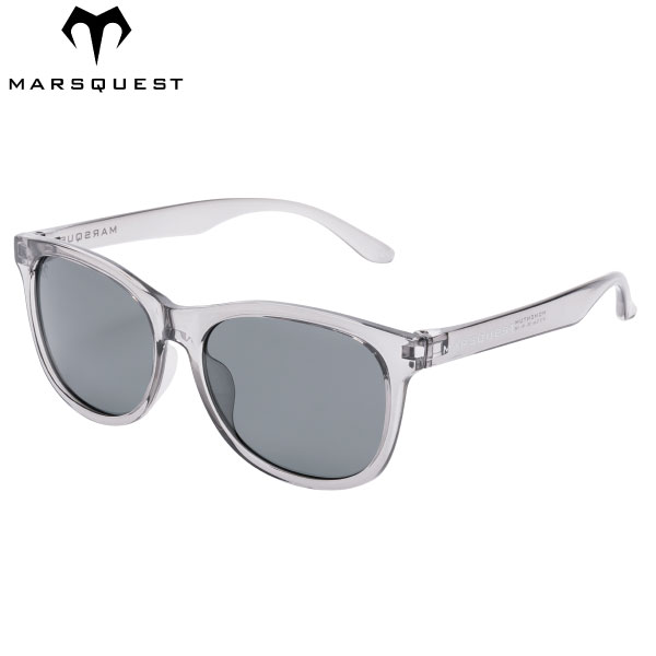 MARSQUEST ゴルフアクセサリー サングラス 偏光サングラス クリアブラック マーズクエスト M15 Crystal Black x Charcoal ユニセックス 調光グラス UV ...