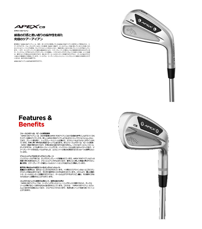 カスタム キャロウェイ APEX PROシリーズ APEX CB アイアンセット MODUS3 TOUR120 日本シャフト 特注 ...
