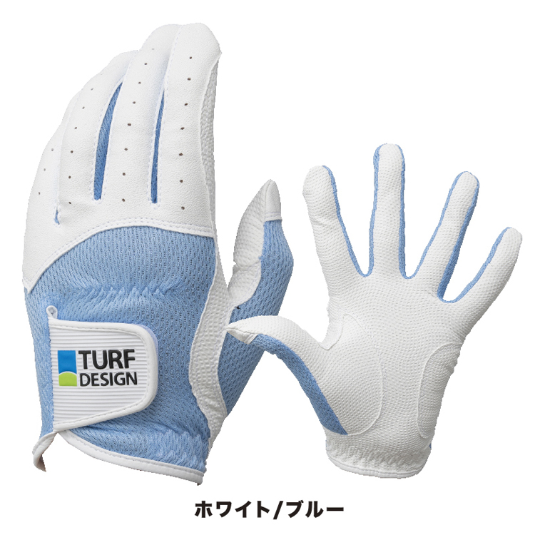 TURF DESIGN ゴルフ レディース グローブ 【両手用】 ターフデザイン TURFDESIGN レディースグローブ TDGL ...