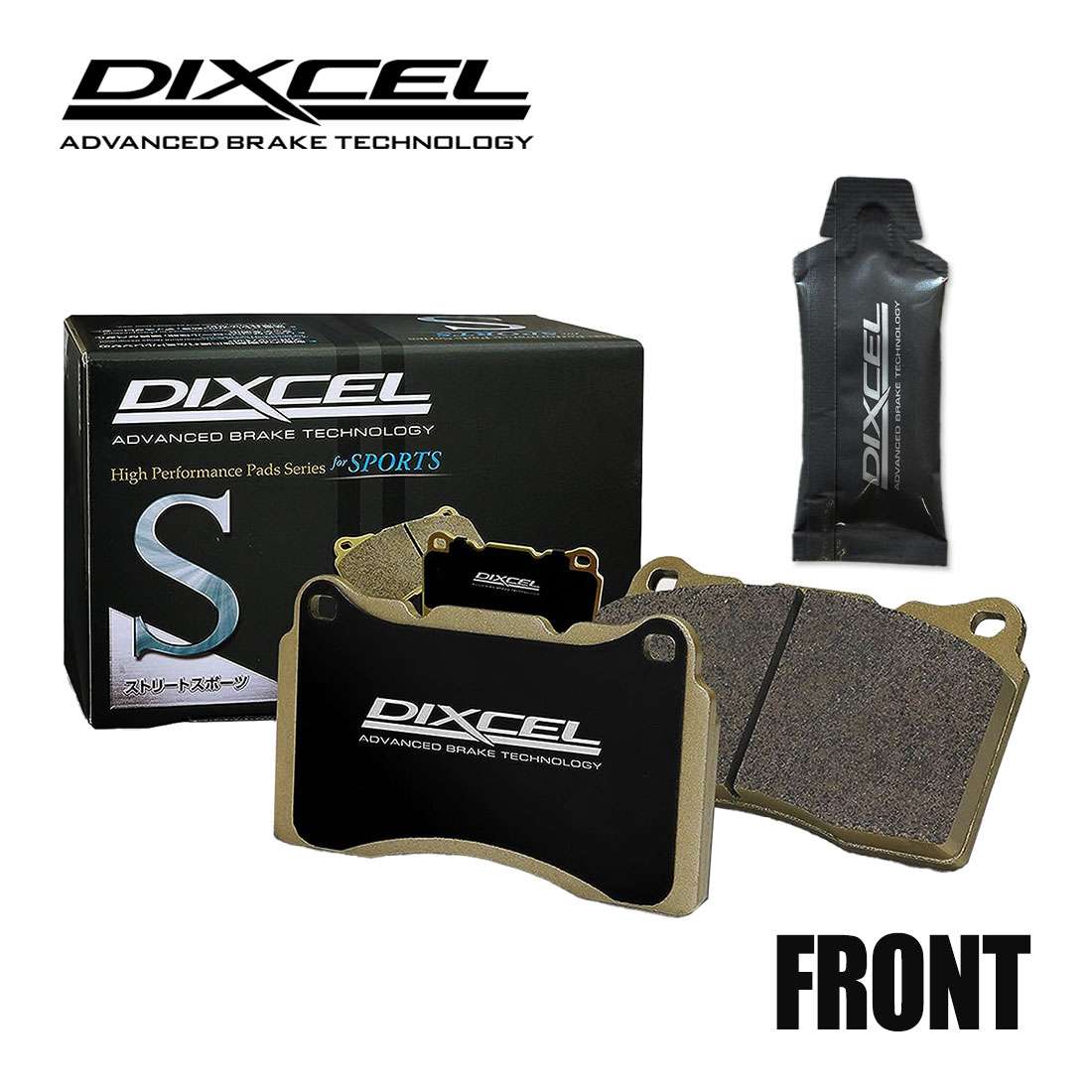 DIXCEL（ディクセル） ブレーキパッド Sタイプ フロント 左右 グリス付き ミライース LA300S 341200 : オートサポートグループ5号店 - 通販 - Yahoo!ショッピング