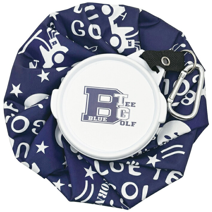 ブルーティー ゴルフ BLUE TEE GOLF アイスバッグ 氷のう ( ホワイト / オレンジ ブルー ネイビー マルチ ) btg-ac ...