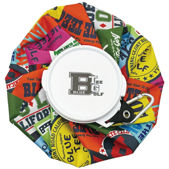 ブルーティー ゴルフ BLUE TEE GOLF アイスバッグ 氷のう ( ホワイト / オレンジ ブルー ネイビー マルチ ) btg-ac ...