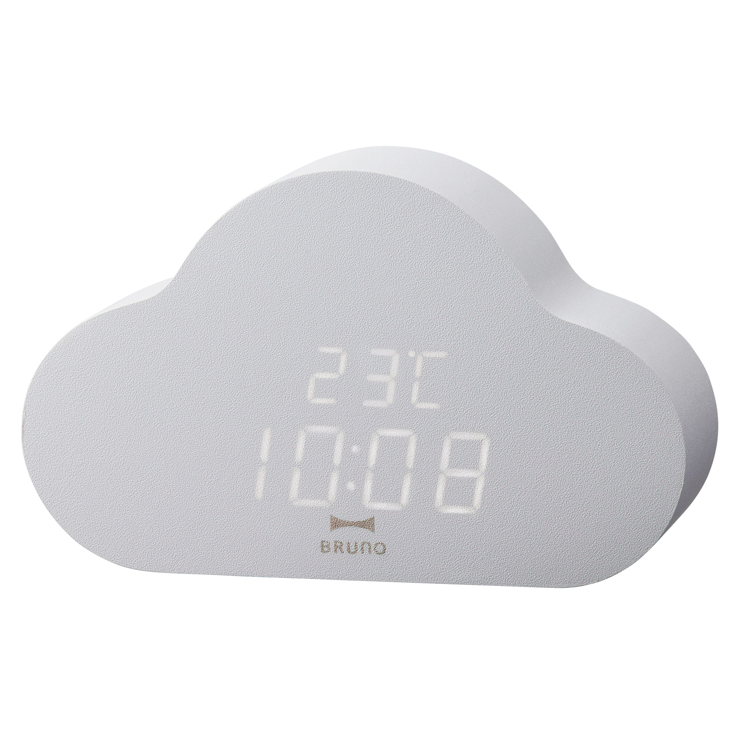 BRUNO ブルーノ 置時計 デジタル クラウドクロック CLOUD CLOCK ホワイト グレー 白 BCA030 :brun-bca030:Goods Lab Plus - 通販 ...