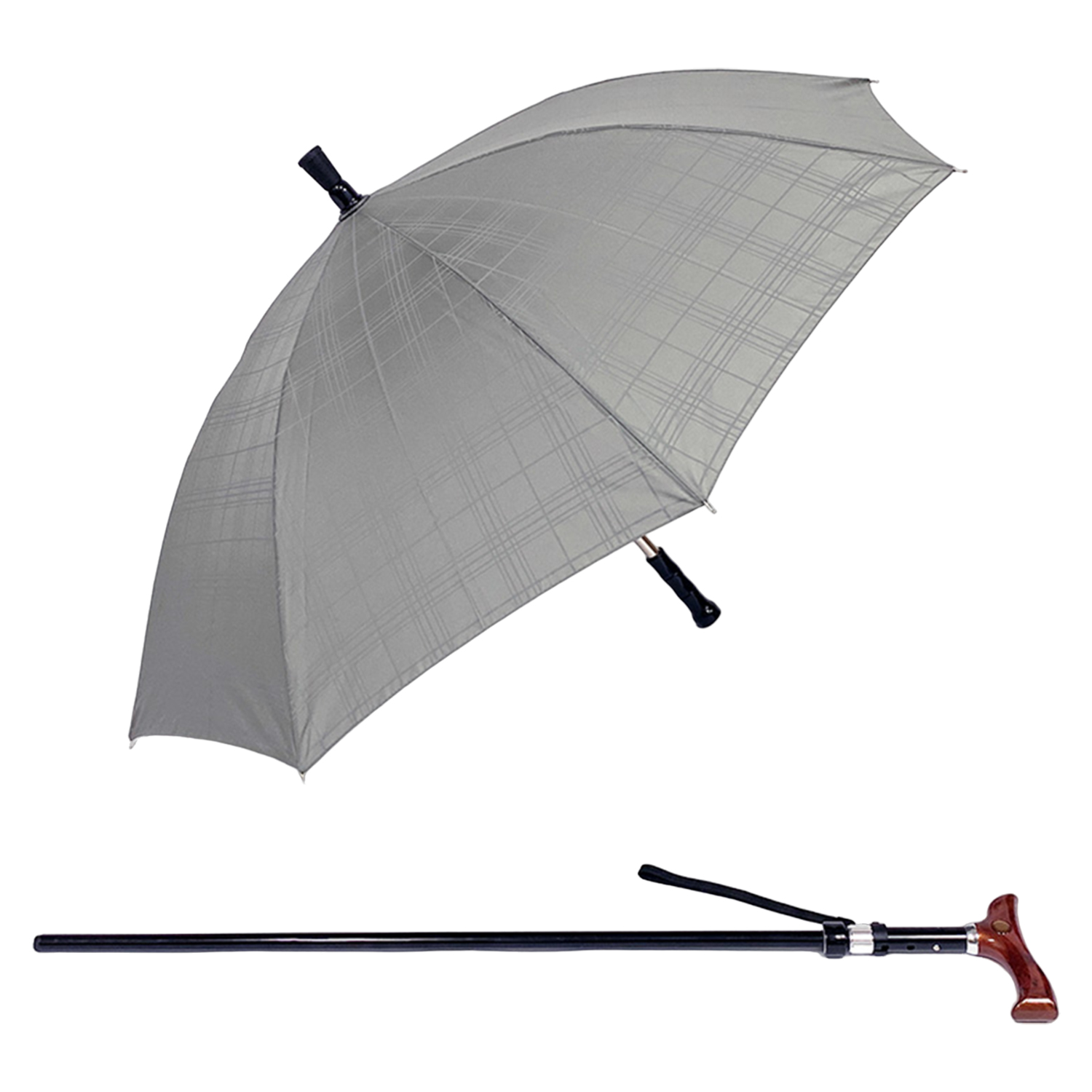 デュエットウォーカー Duet Walker ステッキ傘 杖傘 雨傘 メンズ