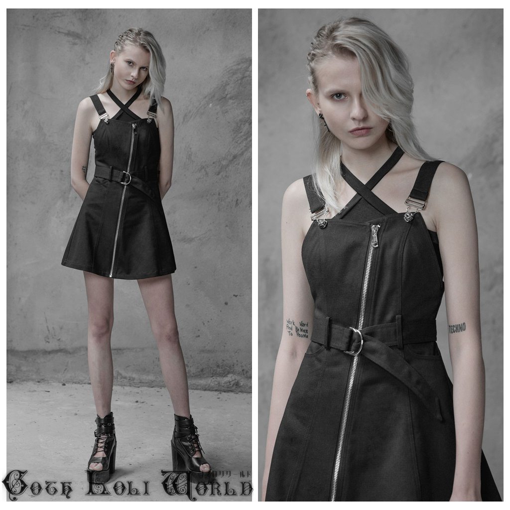 【ゴスロリワールド】PUNKRAVE アシメジッパーベルト付 ワンピース 最短当日発送 当日発送 品質自信有 サイズ交換可能 : 株式会社ゴスロリワールド - 通販 - Yahoo!ショッピング