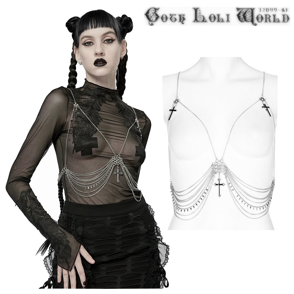 【ゴスロリワールド】PUNKRAVE ゴシックセクシーチェスト チェーン 最短当日発送 翌日到着 品質自信有 サイズ交換可能 :WS-509:株式会社ゴスロリワールド - 通販 - Yahoo ...