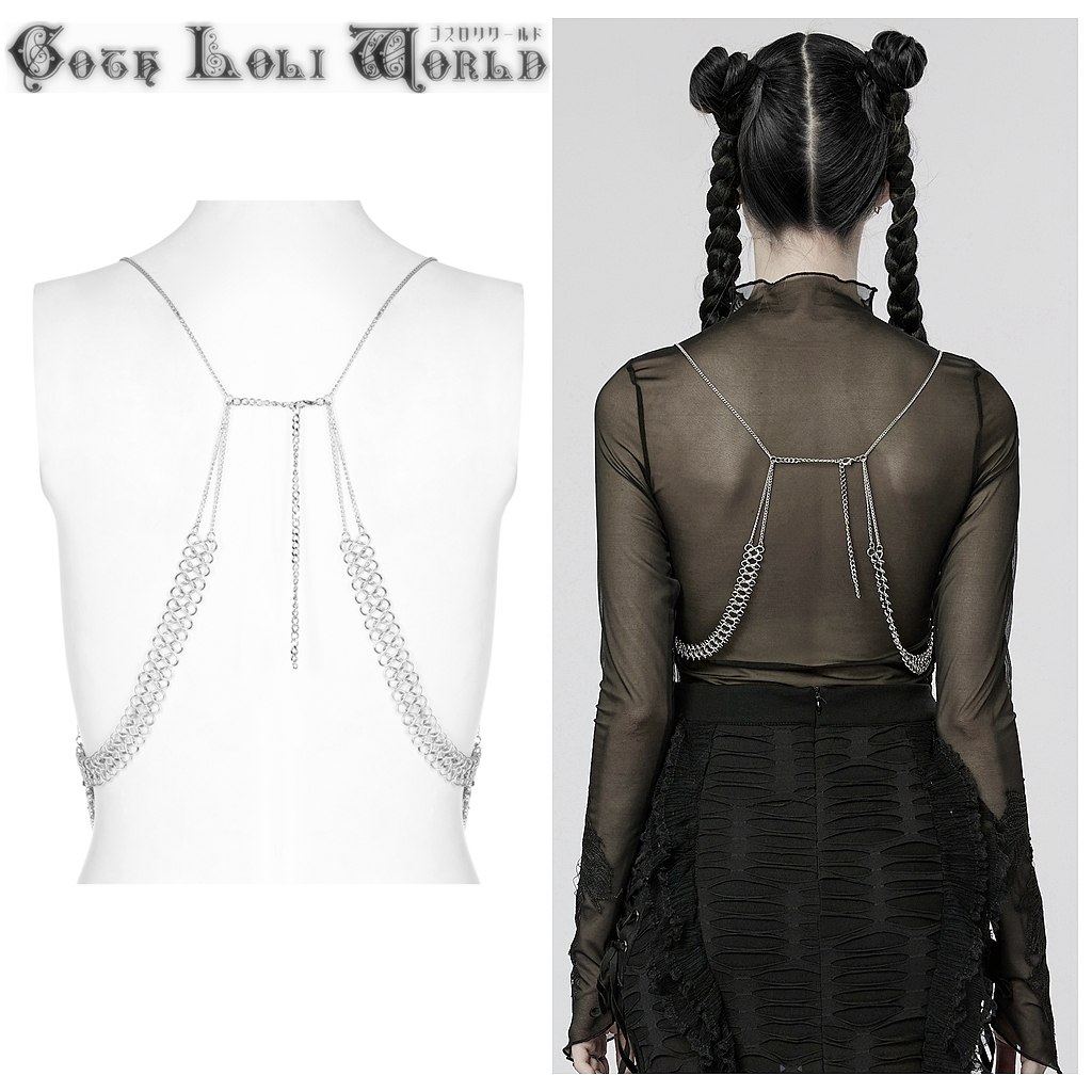 【ゴスロリワールド】PUNKRAVE ゴシックセクシーチェスト チェーン 最短当日発送 当日発送 品質自信有 サイズ交換可能 : 株式会社ゴスロリワールド - 通販 - Yahoo!ショッピング