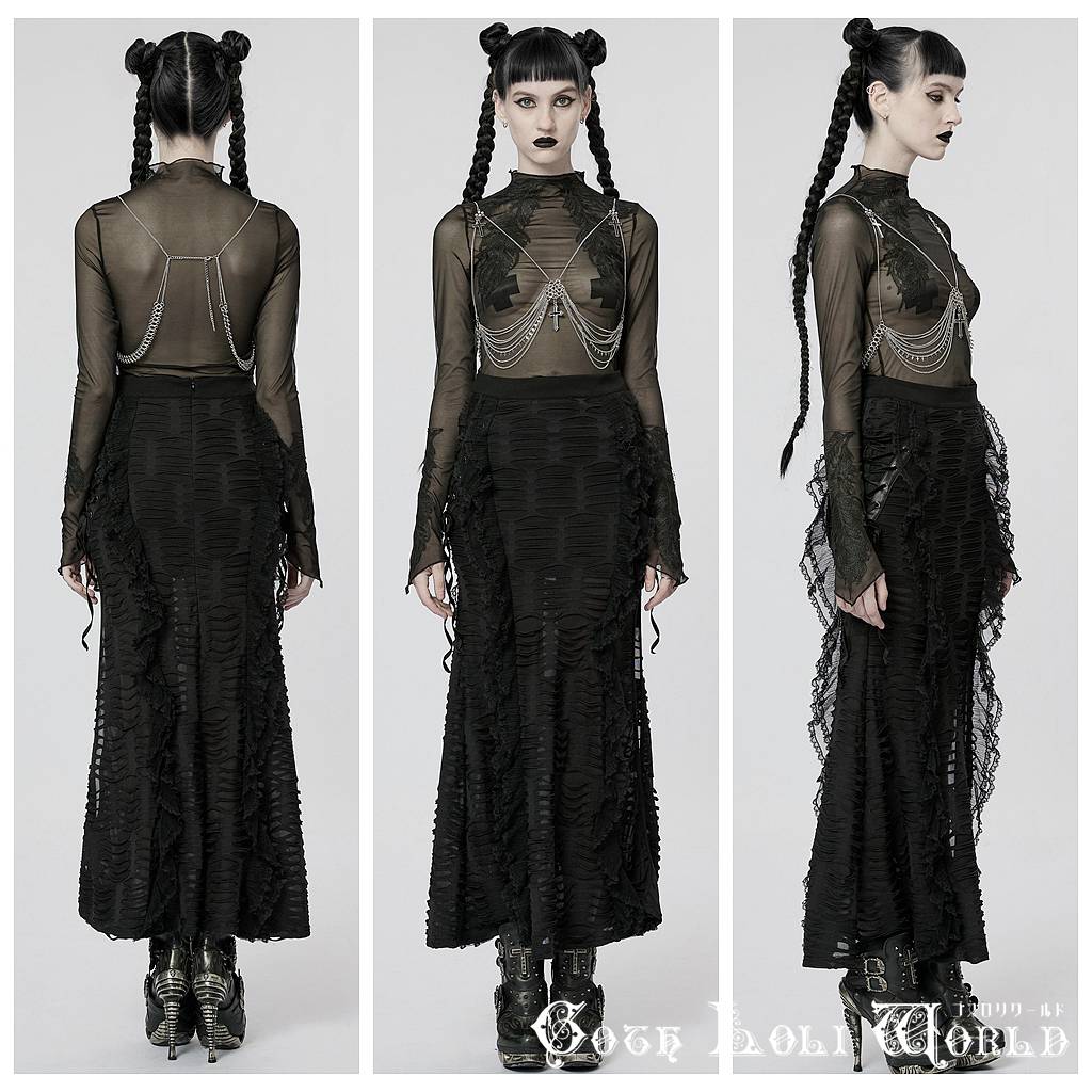 【ゴスロリワールド】PUNKRAVE ゴシックセクシーチェスト チェーン 最短当日発送 当日発送 品質自信有 サイズ交換可能 : 株式会社ゴスロリワールド - 通販 - Yahoo!ショッピング